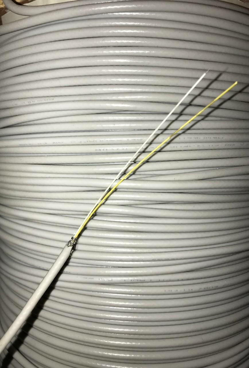 1 м C-ARM-2F33-50/125 GREY кабель армированный, 2 волокна ММ 50/125 мкм, 3,3 мм KAIPHONE