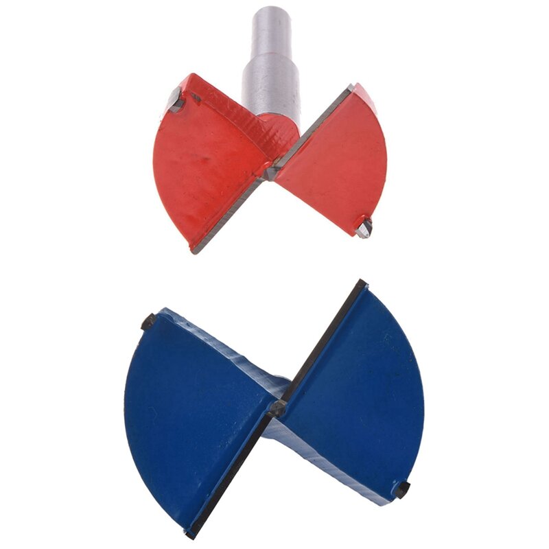 Сверло для сверления отверстий под петли диаметром 70 мм, сине-серое и набор сверл по дереву 50 мм, сверло Форстнера для деревообработки