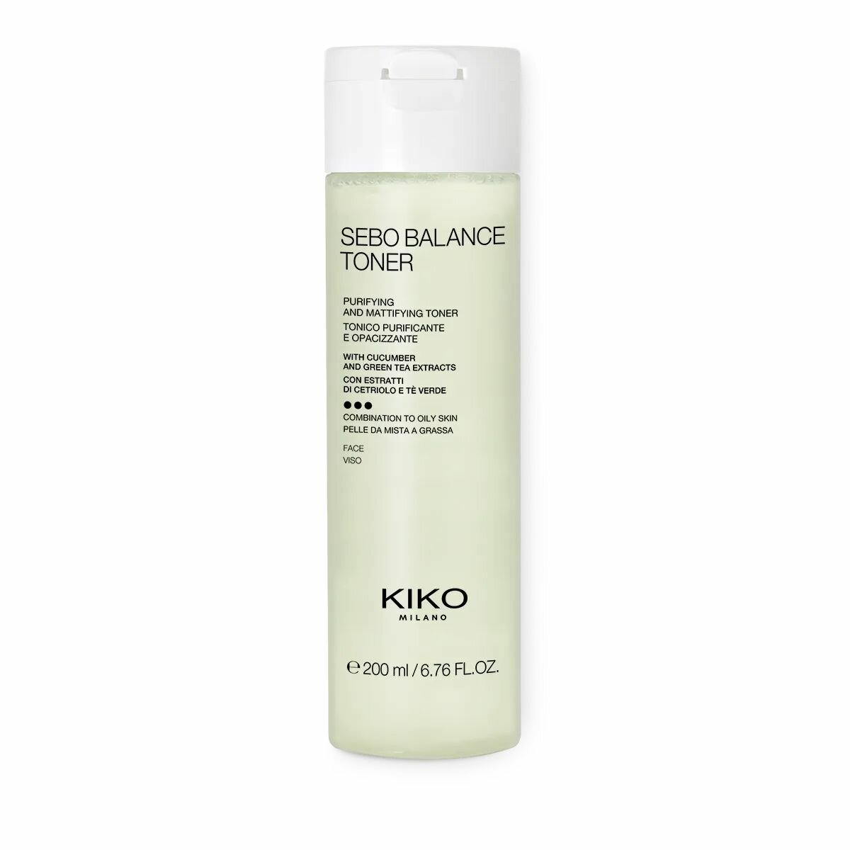 KIKO MILANO Очищающий и матирующий тоник sebo balance toner 200 мл