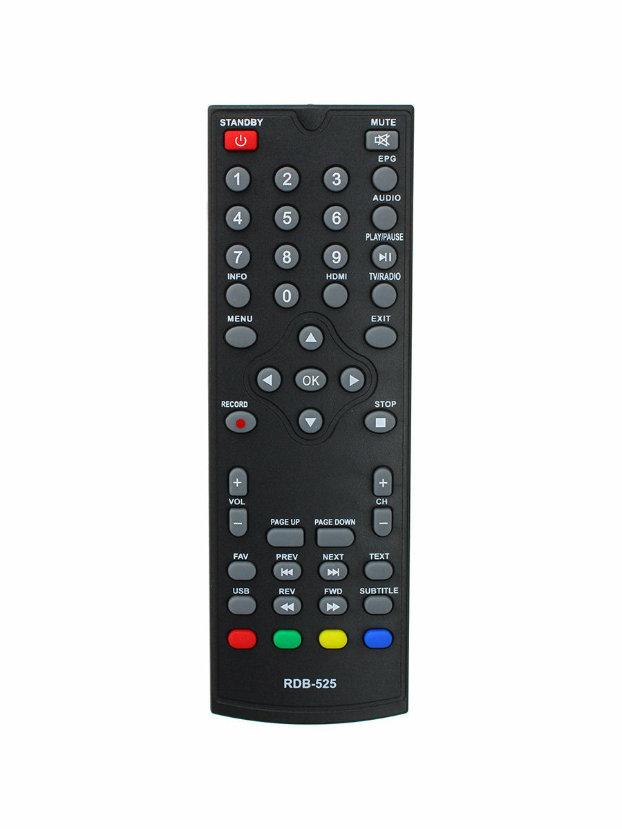Пульт к Rolsen RDB-525 DVB-T2/SAT Delly ресивер