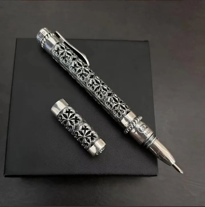 Серебряная шариковая ручка 925