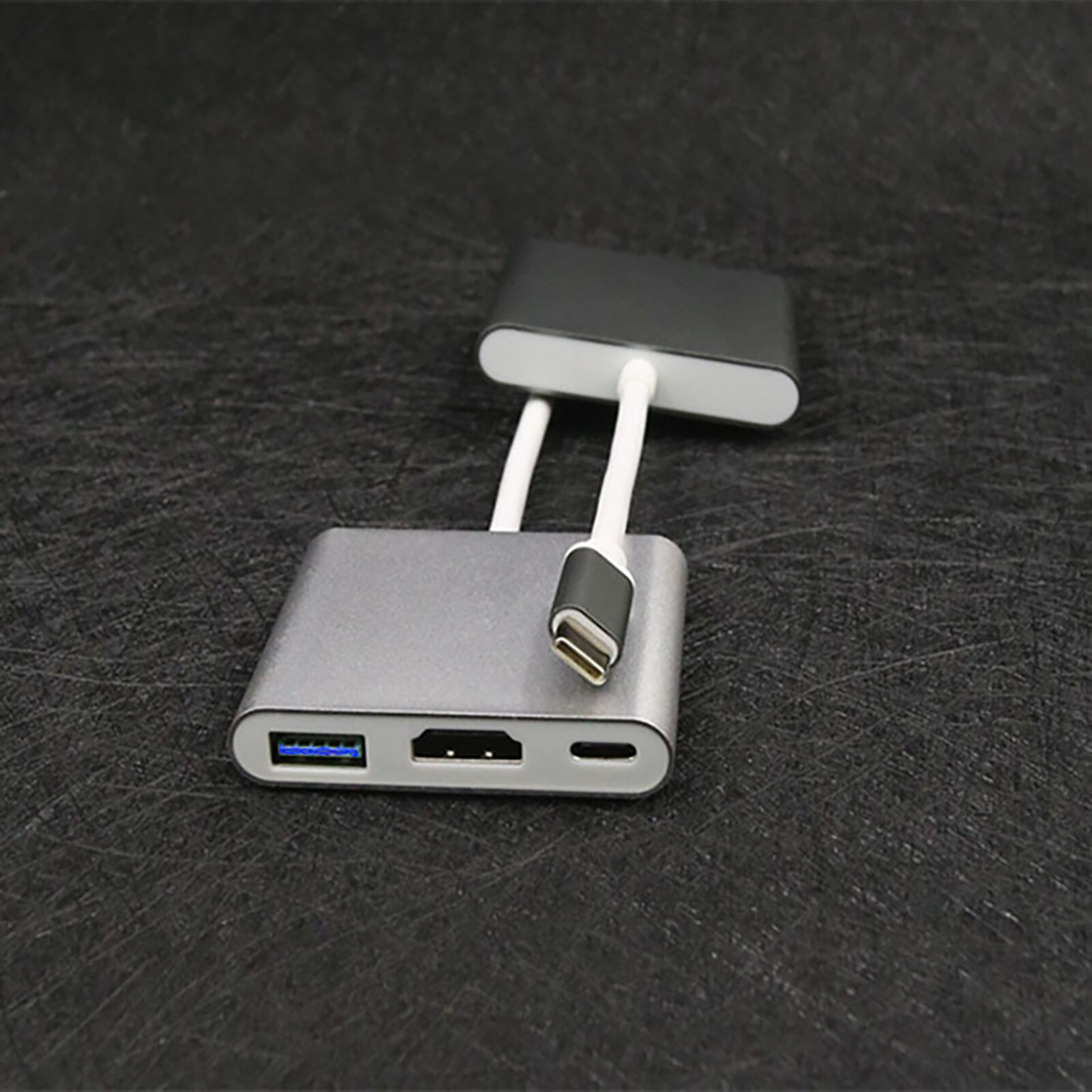 Кабель-переходник Type-C на HDMI 3-в-1 с поддержкой 4K — фото 1