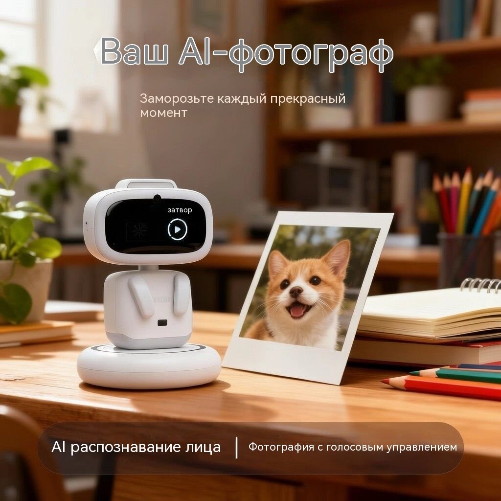 Карманный робот "AIBI", с искусственным интеллектом, для детей от 5 лет, в подарочной упаковке