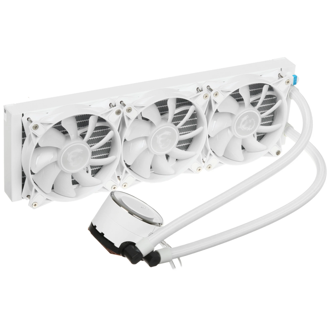 Кулер для процессора MSI MULTI SOCKET MAG CORELIQUID E360 WHITE, белый — фото 1