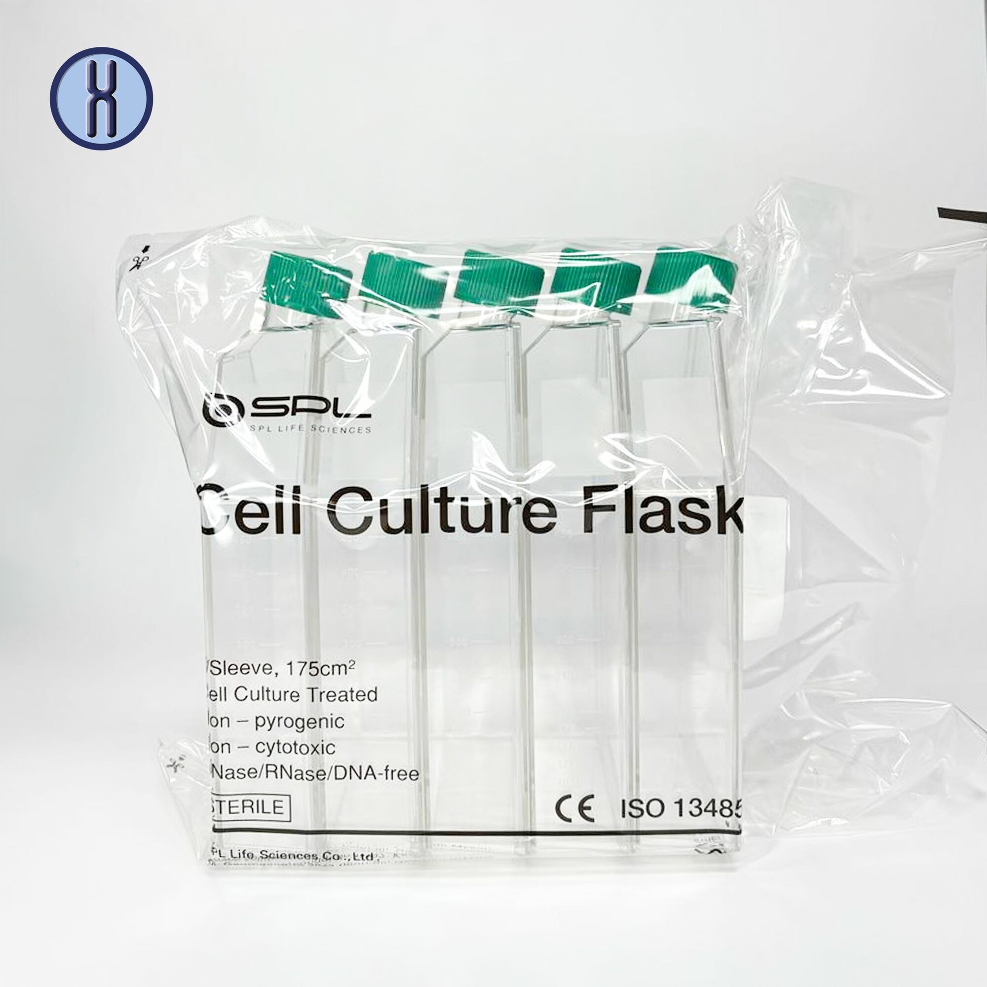 Флакон культуральный 175 см / SPL Lifesciences / Упаковка 5 шт, двухпозиционная крышка, обработанная поверхность 72175'
