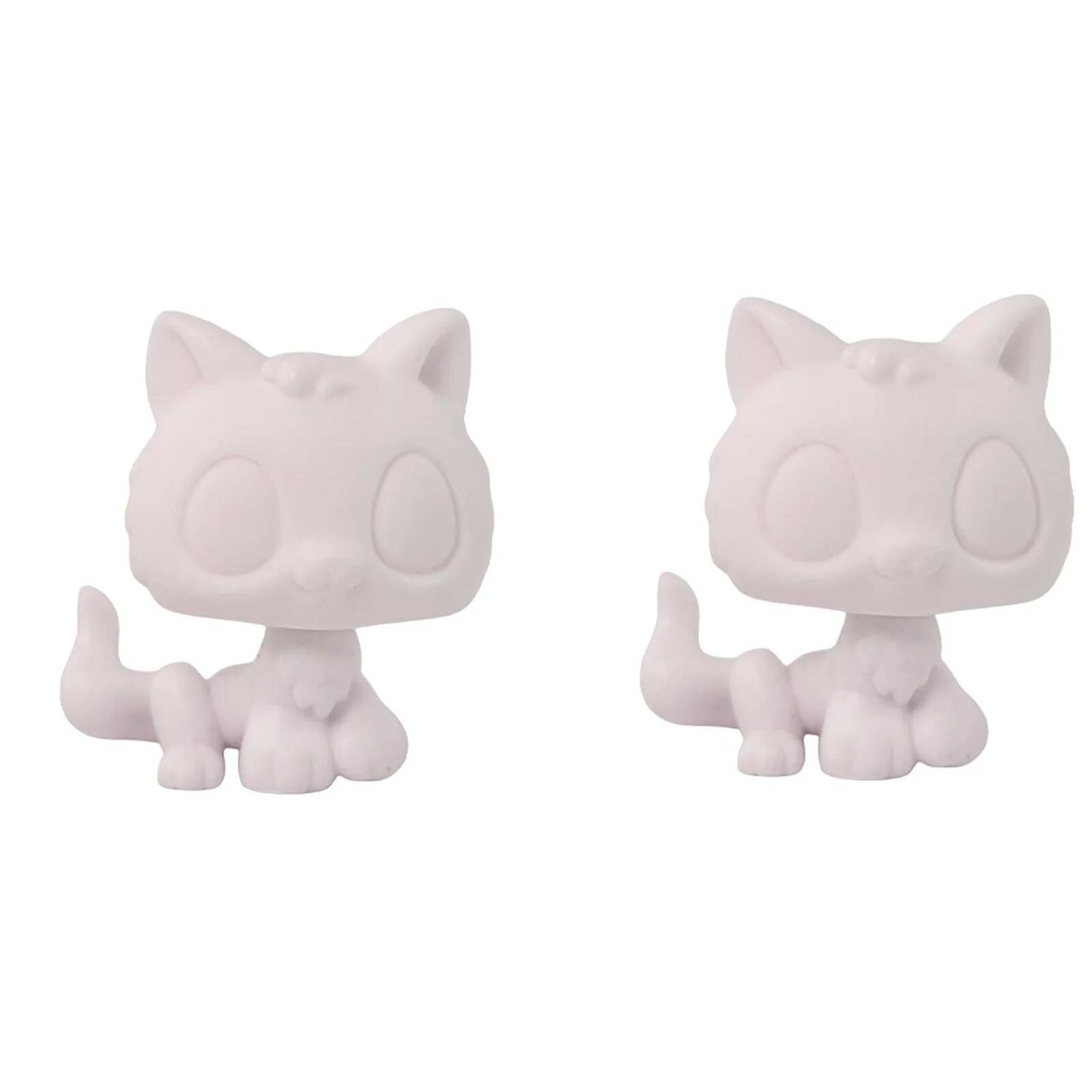 Фигурки кошек Littlest Pet Shop 2 шт, Белый, Цвет: 101