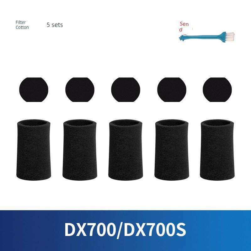 Подходит для пылесосов Delma DX700/DX700S, аксессуары TCL-JP600, фильтрующий элемент, хлопковый фильтр, расходные