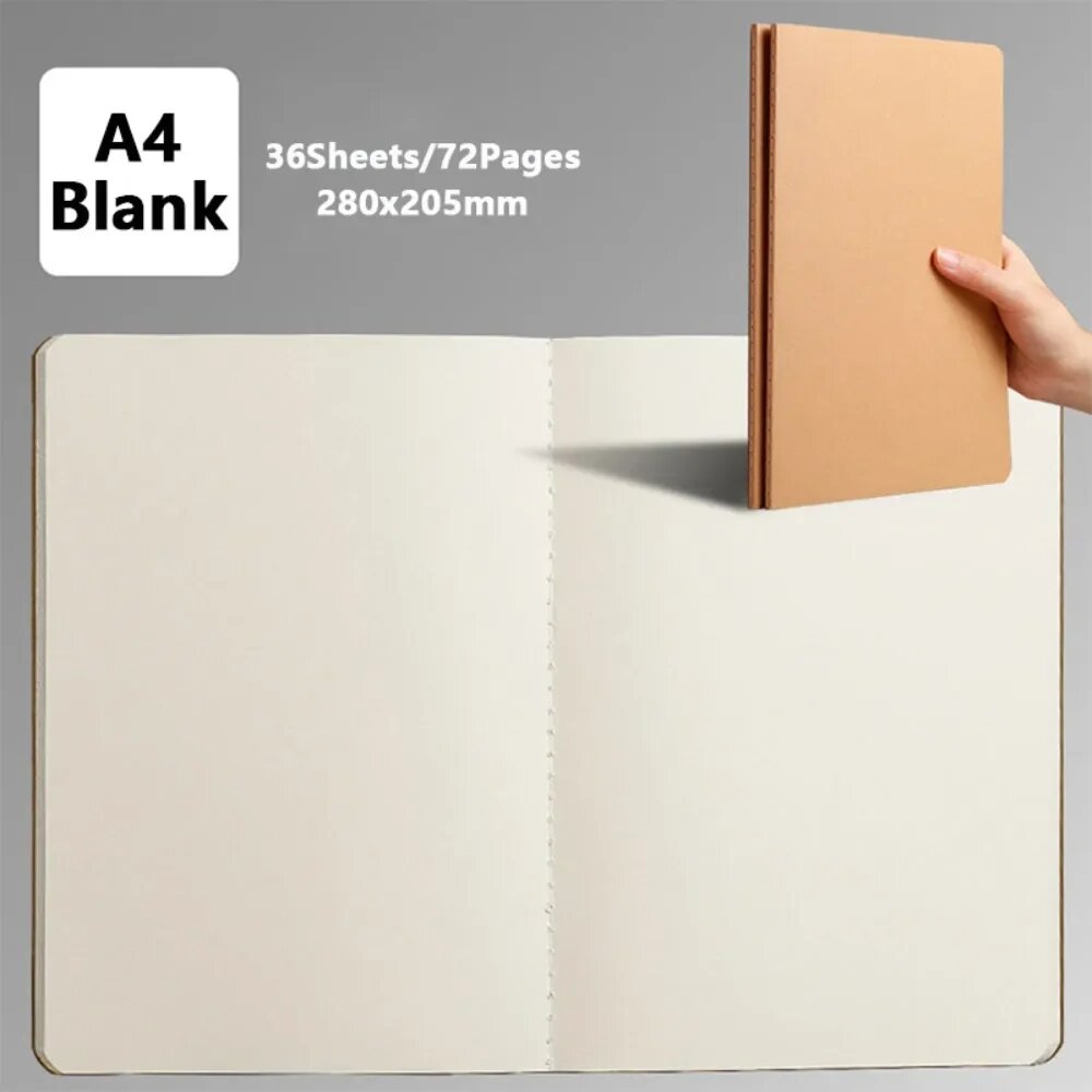 Блокнот A4 Blank, 36 листов, 280x205 мм