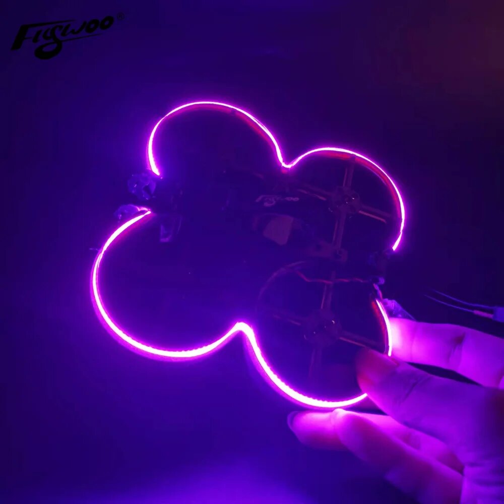 Flywoo RGB светодиодная лента фиолетового цвета 12V BEC