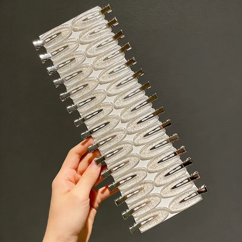 20 шт. бесшовных заколок для волос ABS пластик + сталь 8pcs, set 1