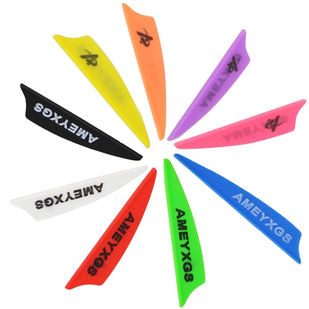 Лопасти для лука Sharrow 36 шт, 4 дюйма, зеленые