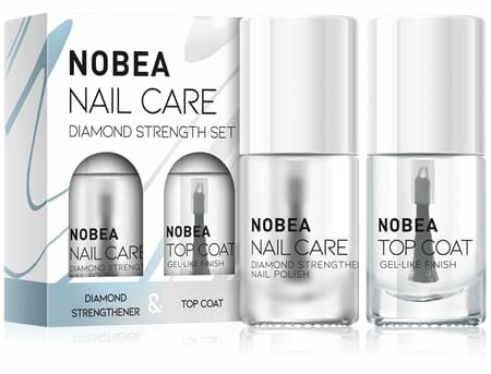 Набор средств для маникюра NOBEA Nail Care Diamond Strength Set, прозрачный