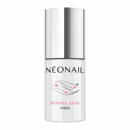 Лак для ногтей NeoNail Revital Base Fiber, прозрачный, 7.2 мл