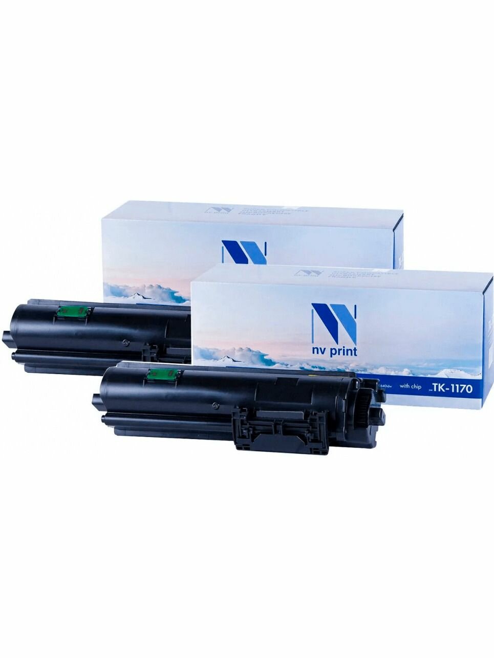 Комплект картриджей для лазерного принтера NVP NV-TK1170-SET2