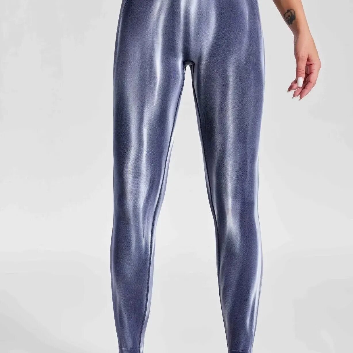 Бесшовные леггинсы с высокой талией для женщин: для фитнеса, бега, йоги. Рифленые леггинсы, энергетические леггинсы для спортзала, повседневные леггинсы для тренировок.