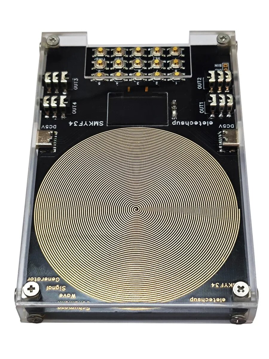 Генератор Шумана eletechsup 4 антенны, 0.01-500 кГц, Signal Generator