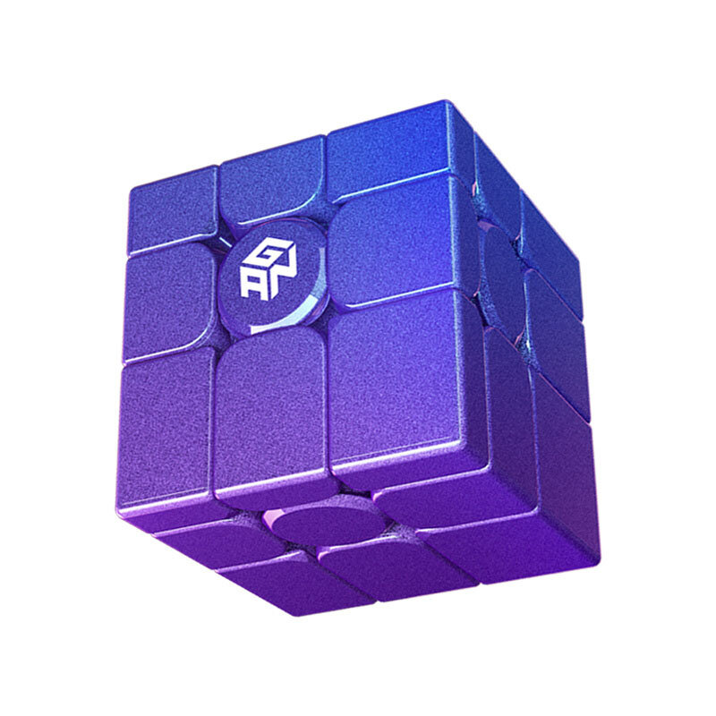 Зеркальный кубик Рубика GAN Mirror M UV, фиолетовый, магнитный, 3x3