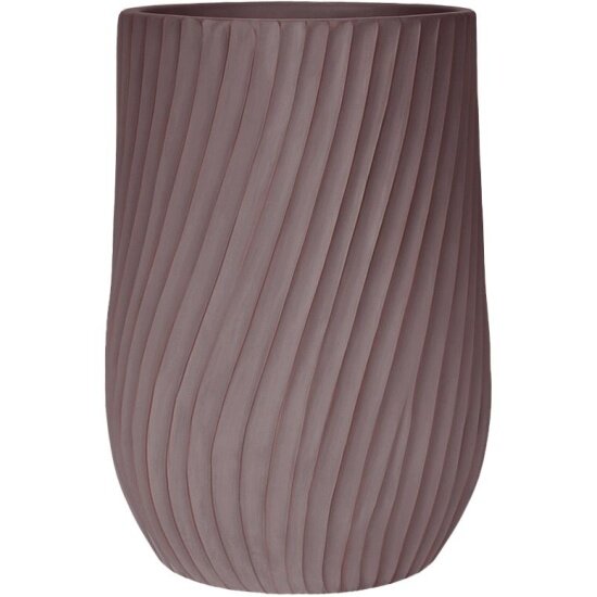 Кашпо Велюр Высокое Idealist Lite VEL35-BRN, кофе, Д35 В55 см Idealist