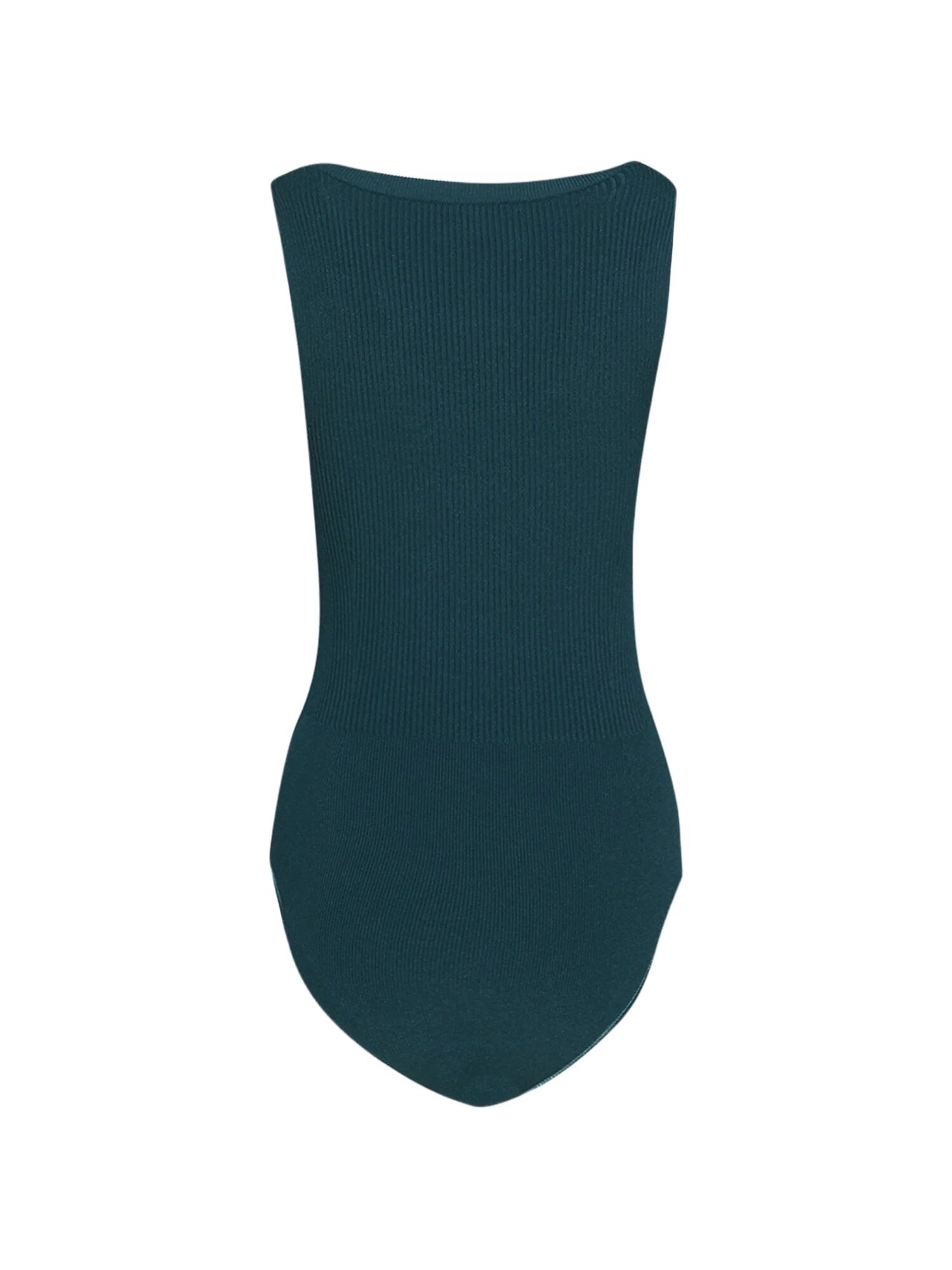 Боди бельевое Alaia Scoop-neck bodysuit, размер 38, синий — фото 1