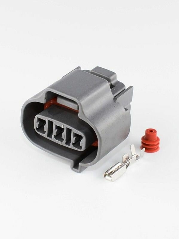 Разъем (колодка, фишка) 3 контакта (3 pin) мама 6189-0027 для Toyota, Lexus, Isuzu, Suzuki