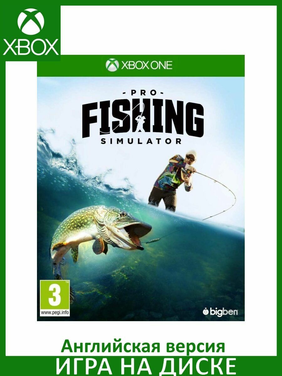 Игра Pro Fishing Simulator Xbox One Диск на Xbox One Английская версия