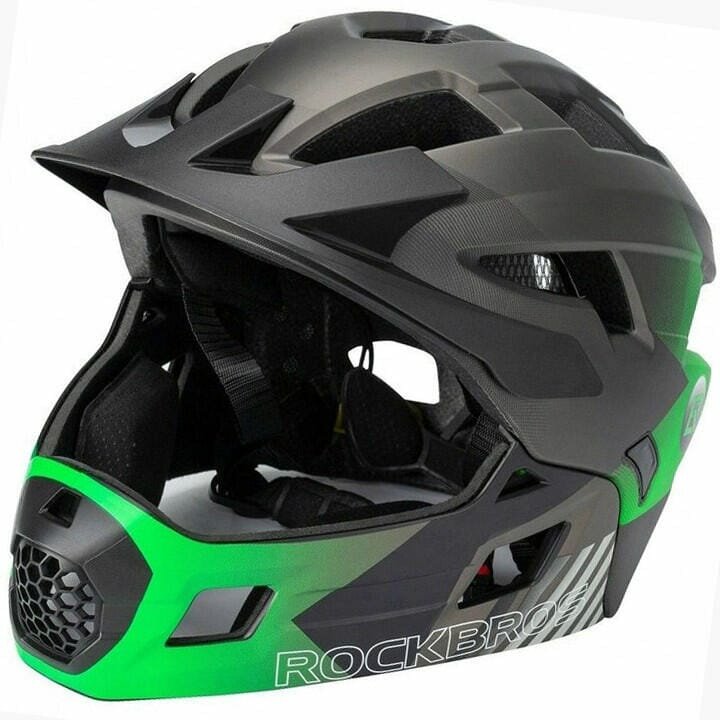 DECATHLON шлем защитный Rockbros TS-61, черный, размер m