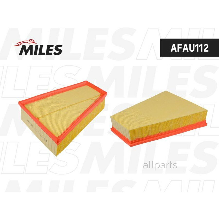 MILES AFAU112 Фильтр воздушный FORD MONDEO/S-MAX/GALAXY/VOLVO S80/V70 1.6-2.3