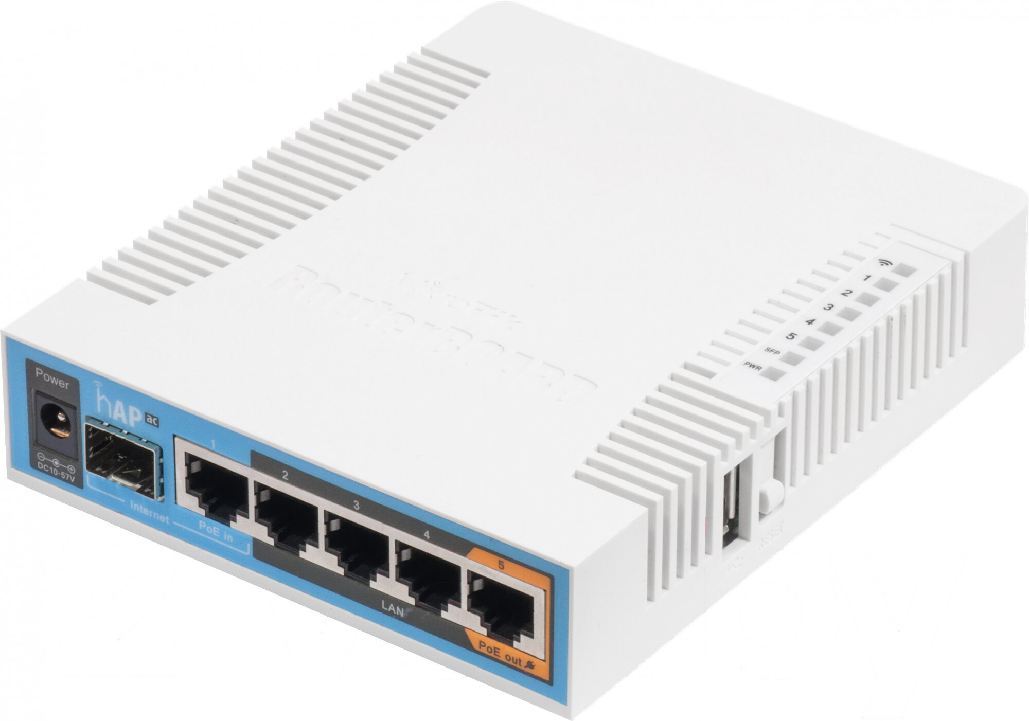 Роутер беспроводной Mikrotik hAP ac RB962UIGS-5HACT2HNT AC1750