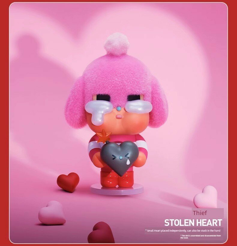 POPMART CRYBABY Tears of the God of Love: Коллекционная фигурка-сюрприз (слезливый младенец), подарок heart-stealing