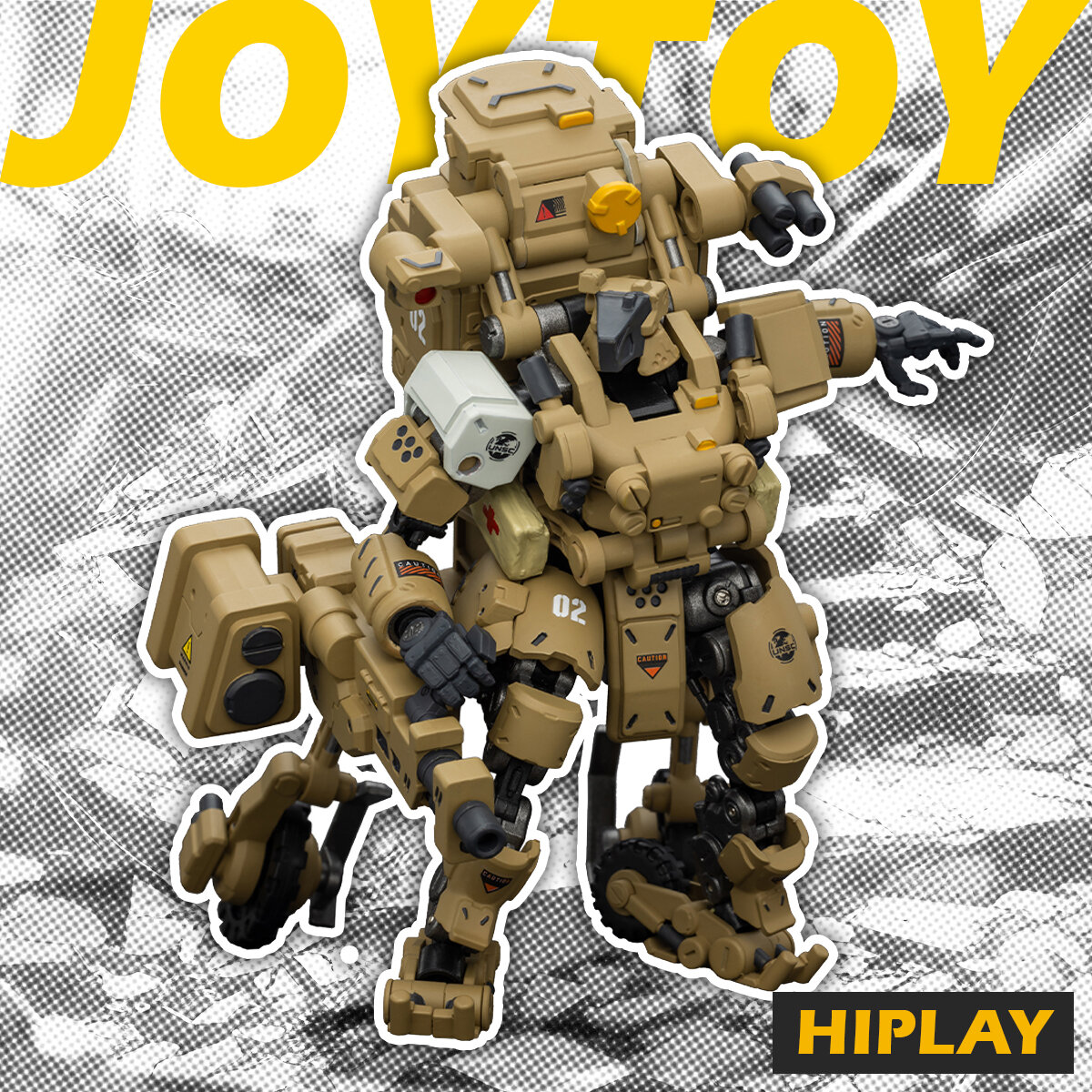 HIPLAY JOYTOY Битва за звезды Теневой Отряд Ягера Jackal JT01031 1/18