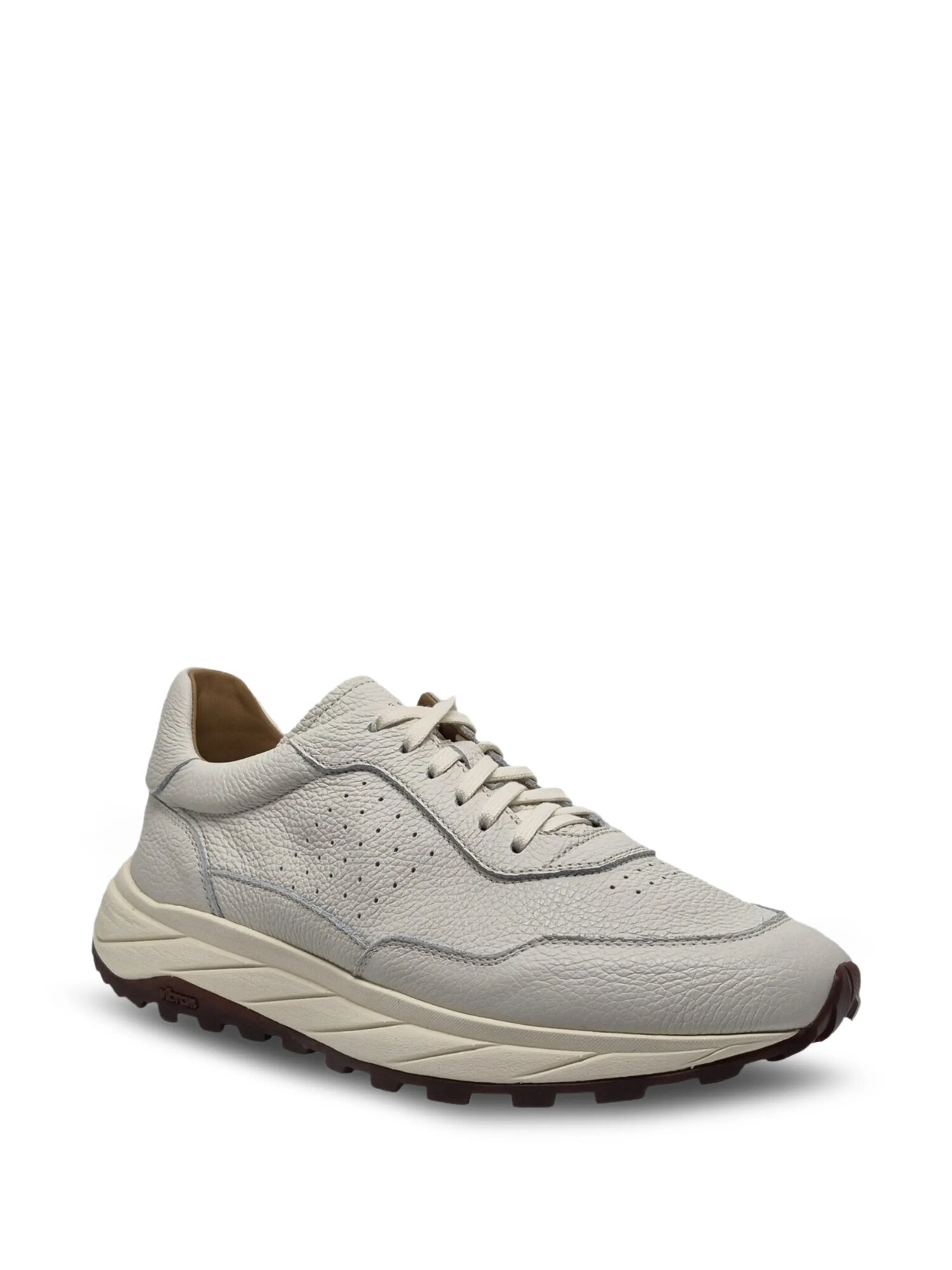 Кроссовки HENDERSON BARACCO Pebbled-leather sneakers, размер 40,5, разноцветный — фото 1