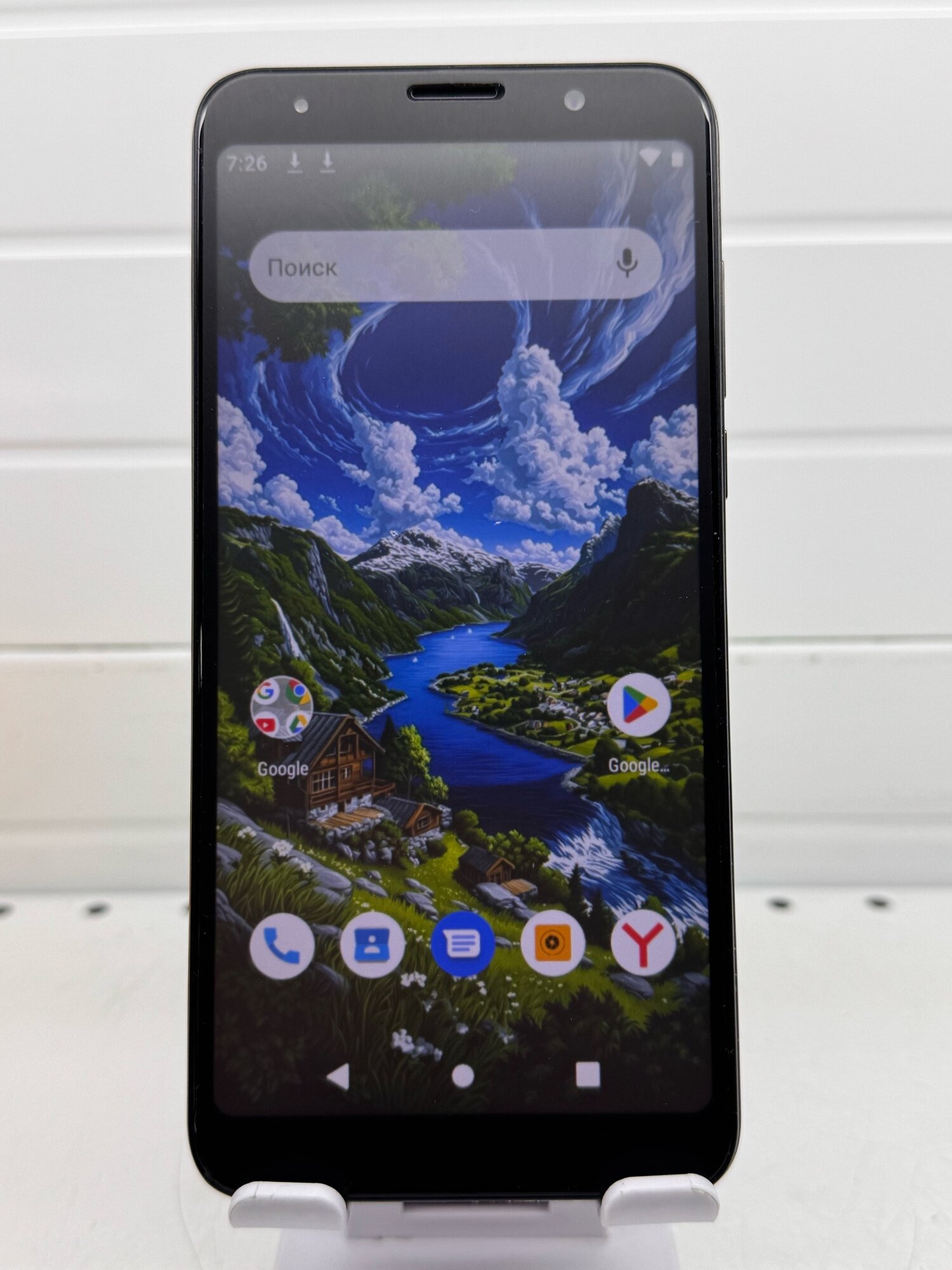 Смартфон BQ 6022G Aura, 2/16 ГБ, 2 SIM, Android 9.0, черный