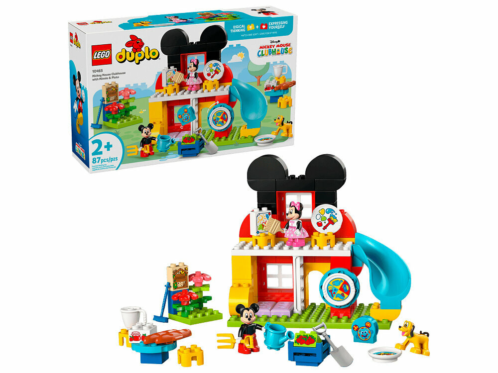 Конструктор LEGO DUPLO 10465 Конструктор Клуб Микки Мауса с Минни и Плуто