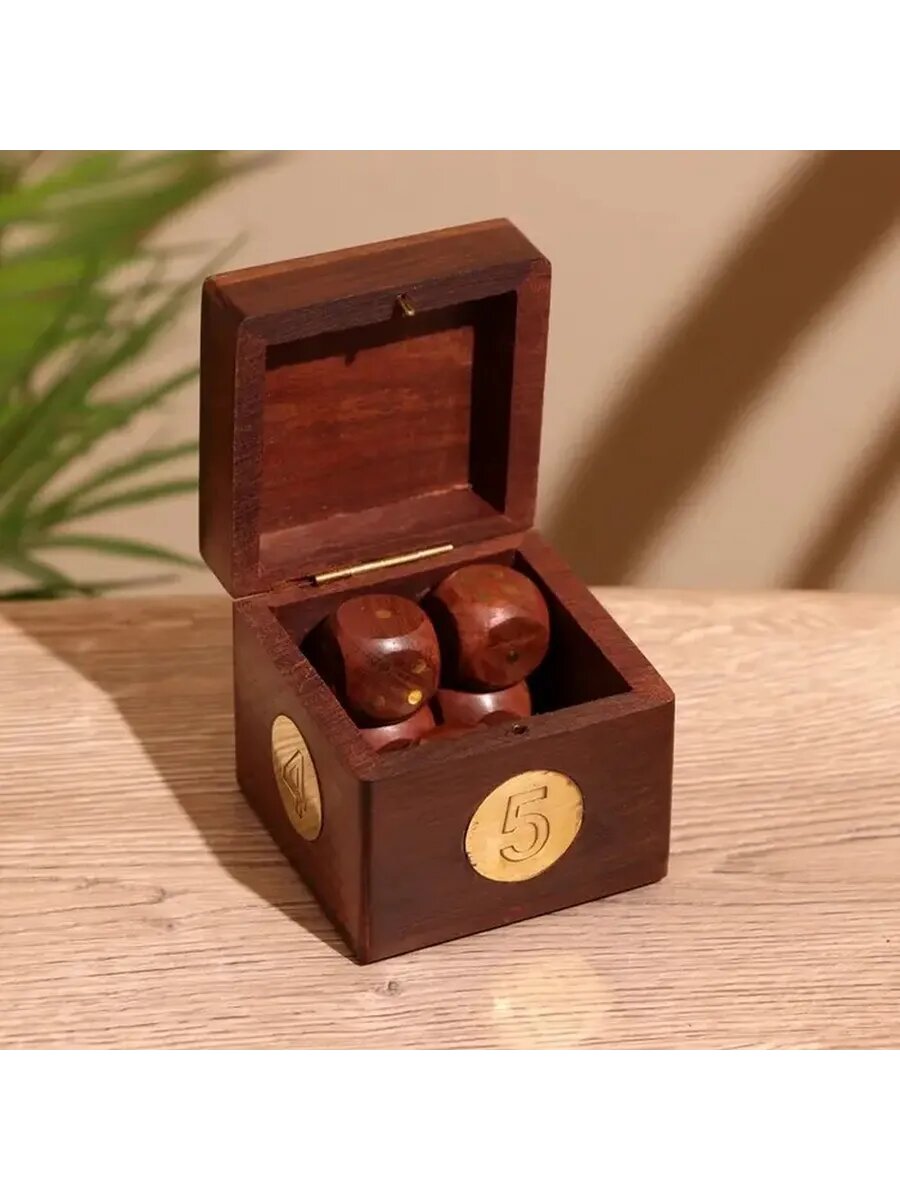 Деревянные игровые кубики для развлечений
