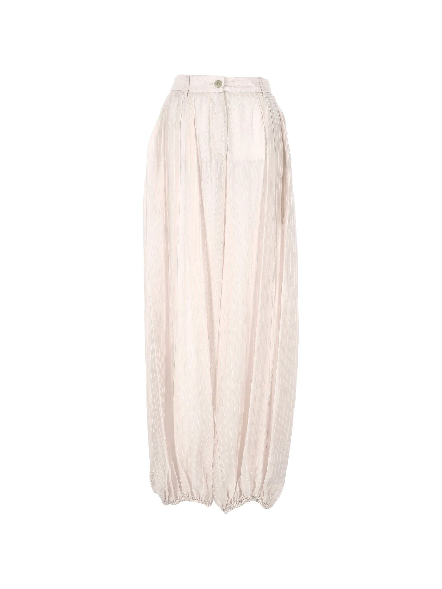 Брюки Pinstripe-pattern elasticated-cuff trousers