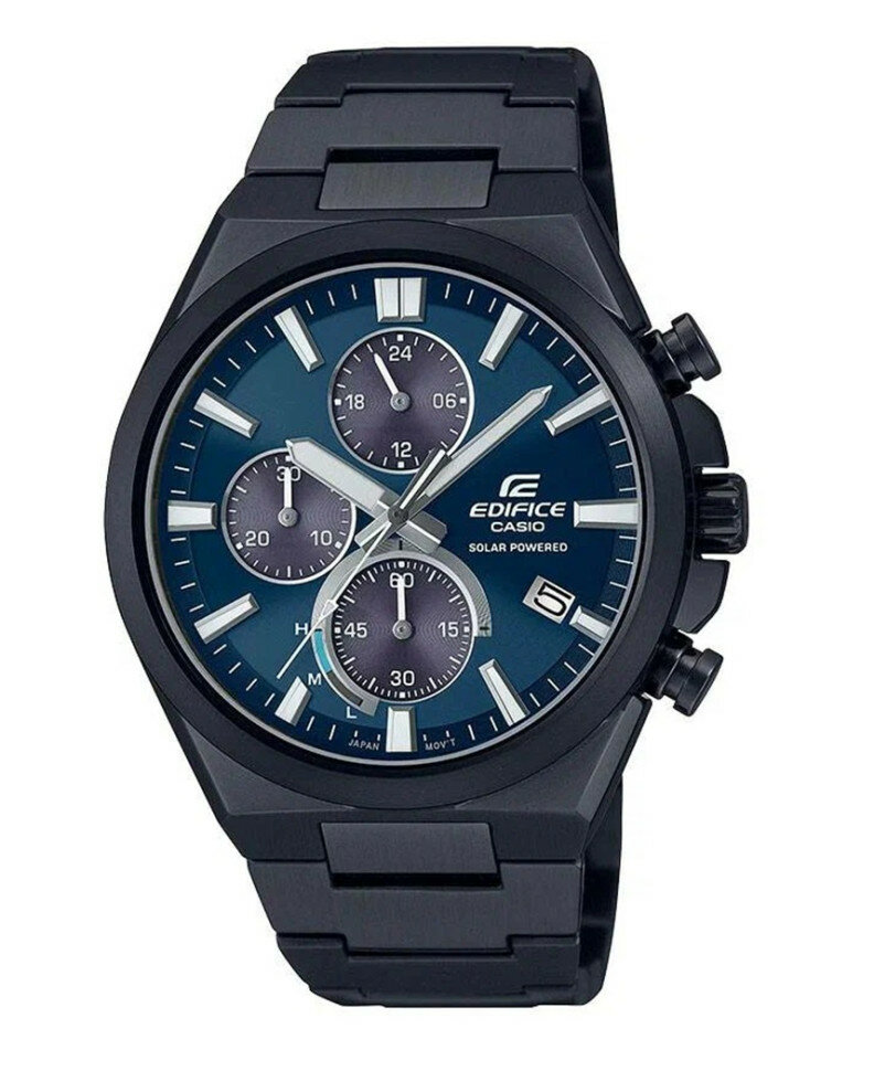 Наручные часы CASIO Edifice, синий, черный