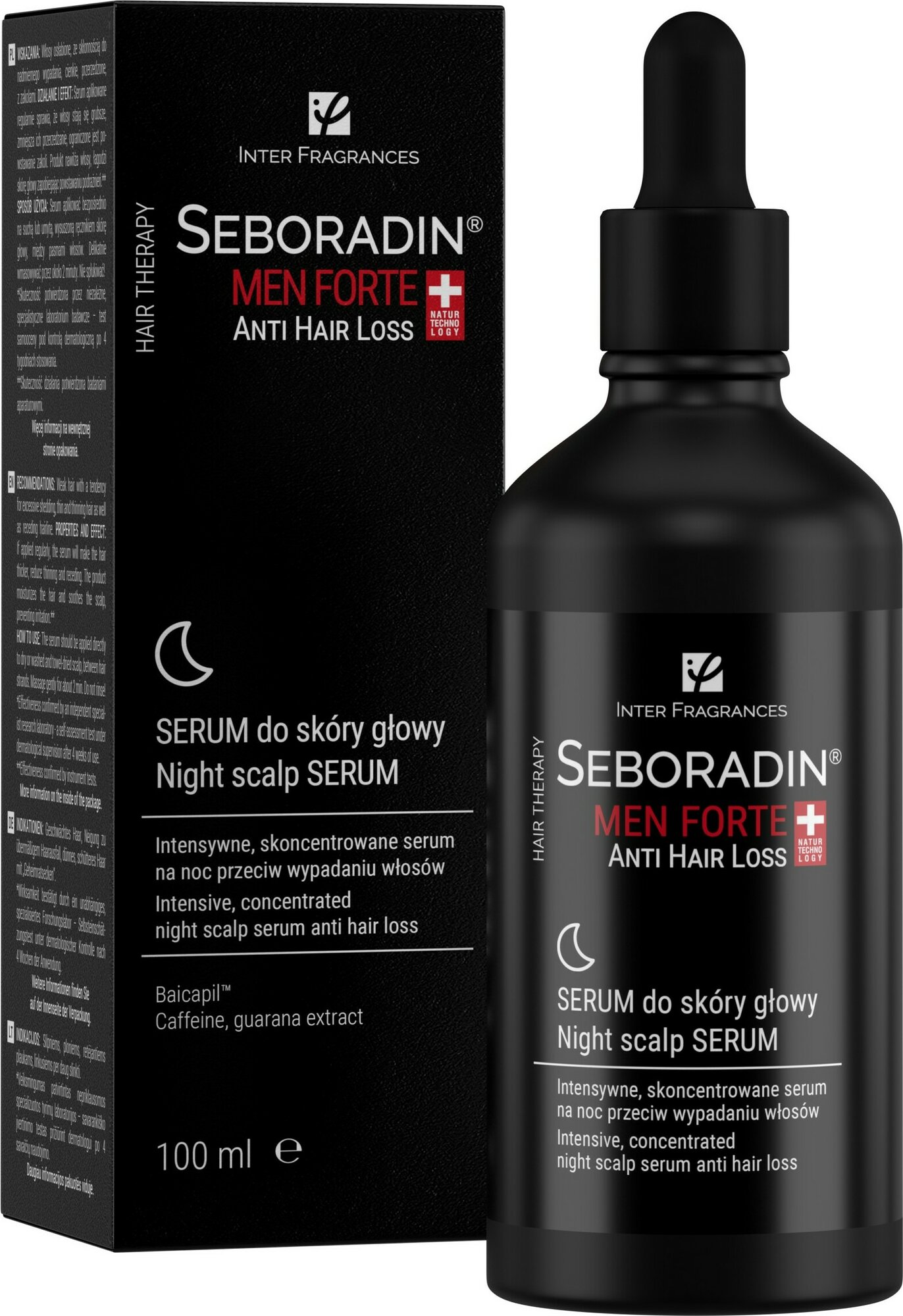 SEBORADIN Ночная сыворотка Seboradin Men от выпадения волос для мужчин Seboradin Men Forte Anti Hair Loss Night Scalp Serum 50ml