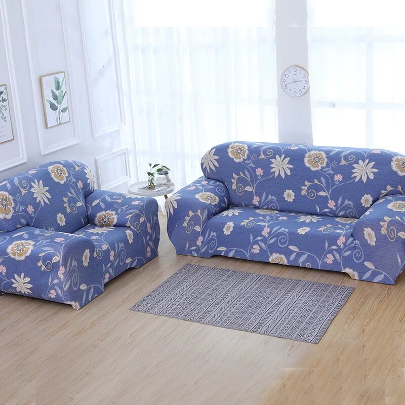 Набор чехлов для дивана Floral Burst: комплект из одного и трех мест, современный минималистичный, универсальный на все