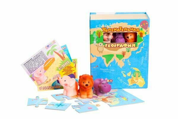 Настольная игра Увлекательная география
