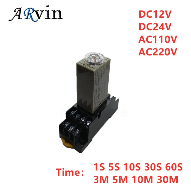 Реле времени задержки H3Y-4, 0-10S, AC110V