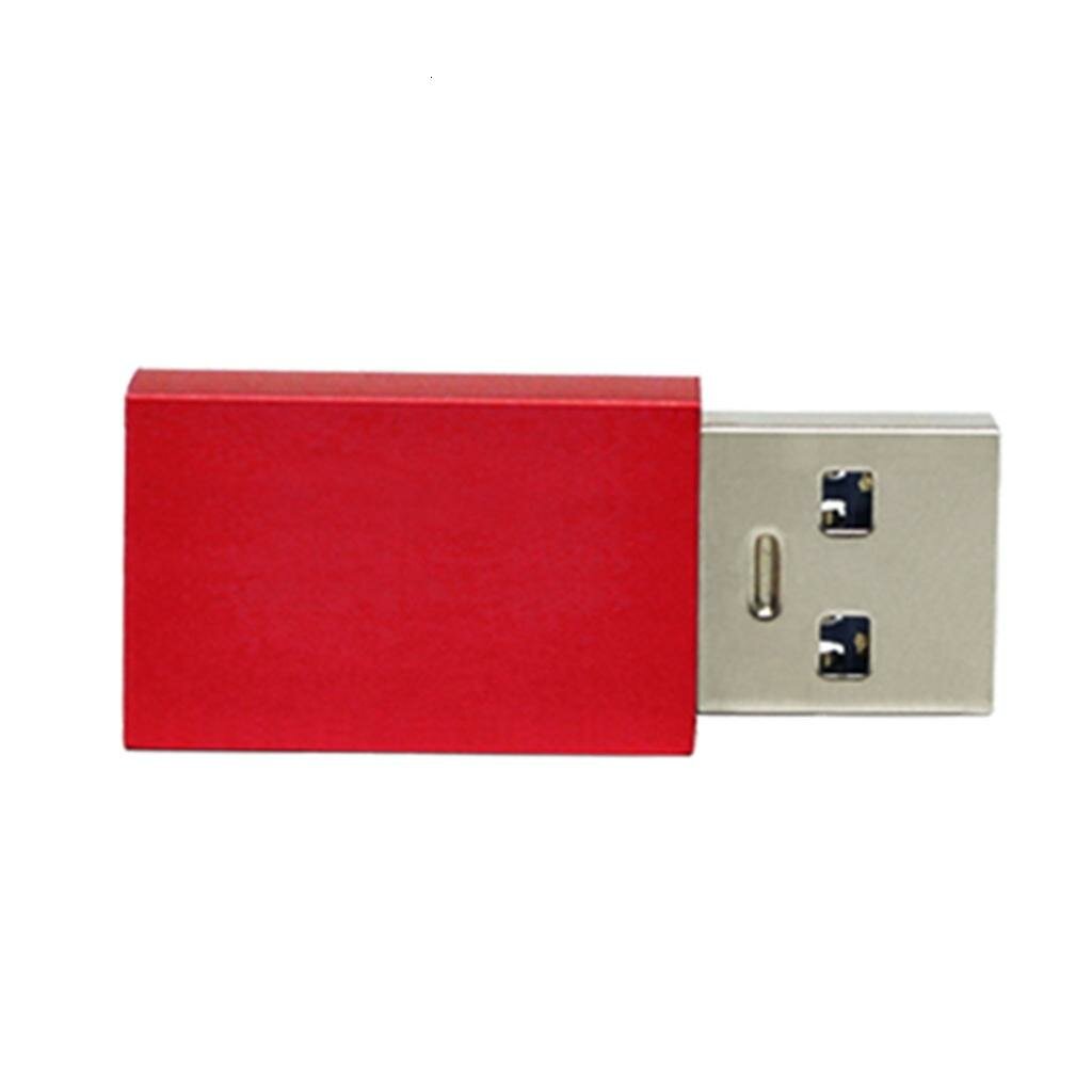 USB-блокиратор данных для зарядки, красный
