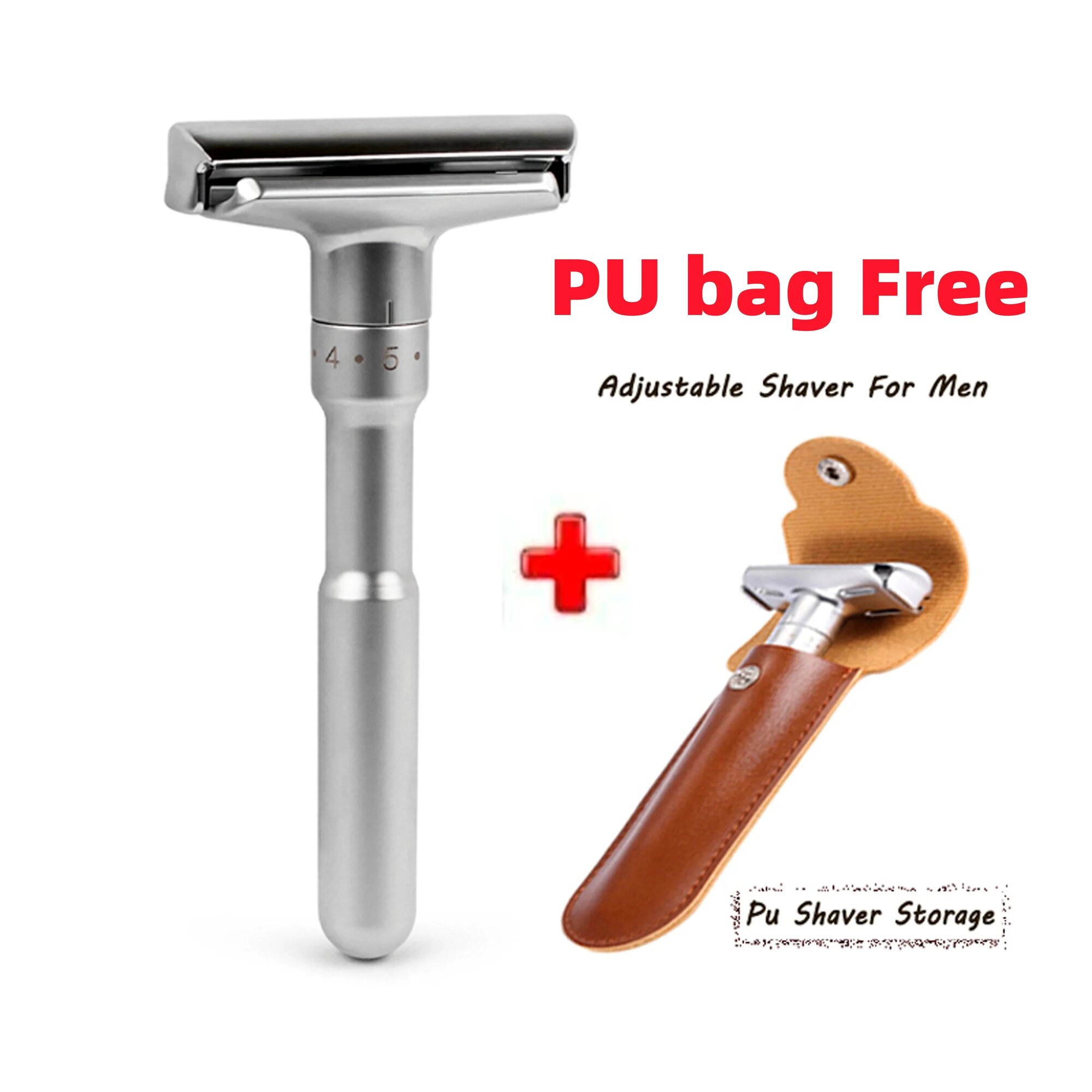 Классическая бритва MingShi Razor B из нержавеющей стали
