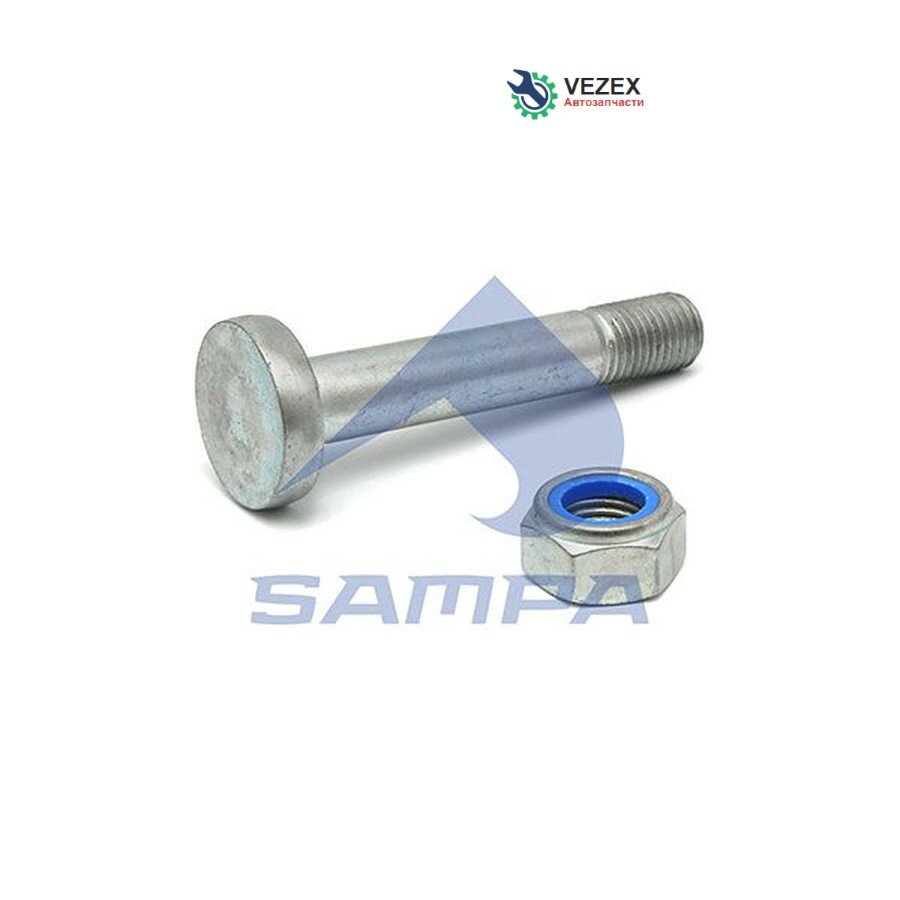 SAMPA 070583 р/к пальца рессоры! (м) M30x3.5/173 (палец+гайка)\BPW