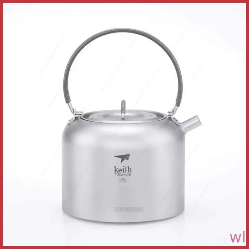 Чайник походный титановый Keith Titanium Ti3907,1.5L
