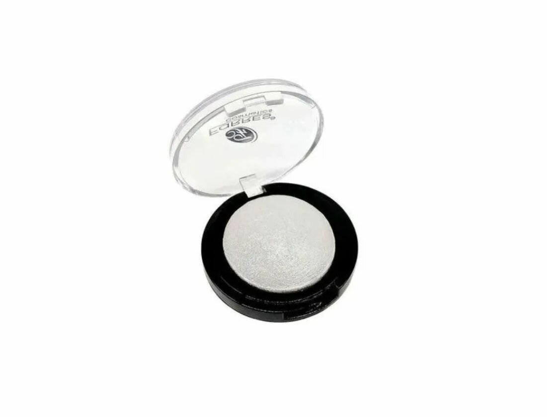 Farres cosmetics Тени для век Запеченые, монотонный белый, тон 19