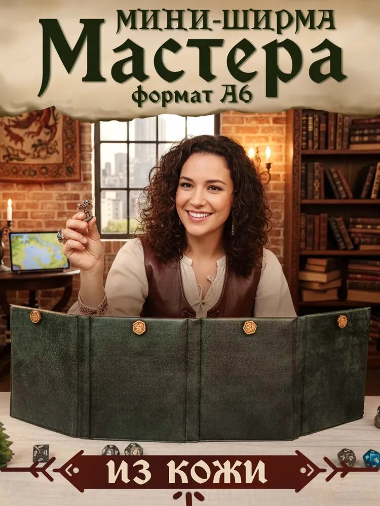 Мини Ширма мастера днд А6 для DnD, dungeons and dragons