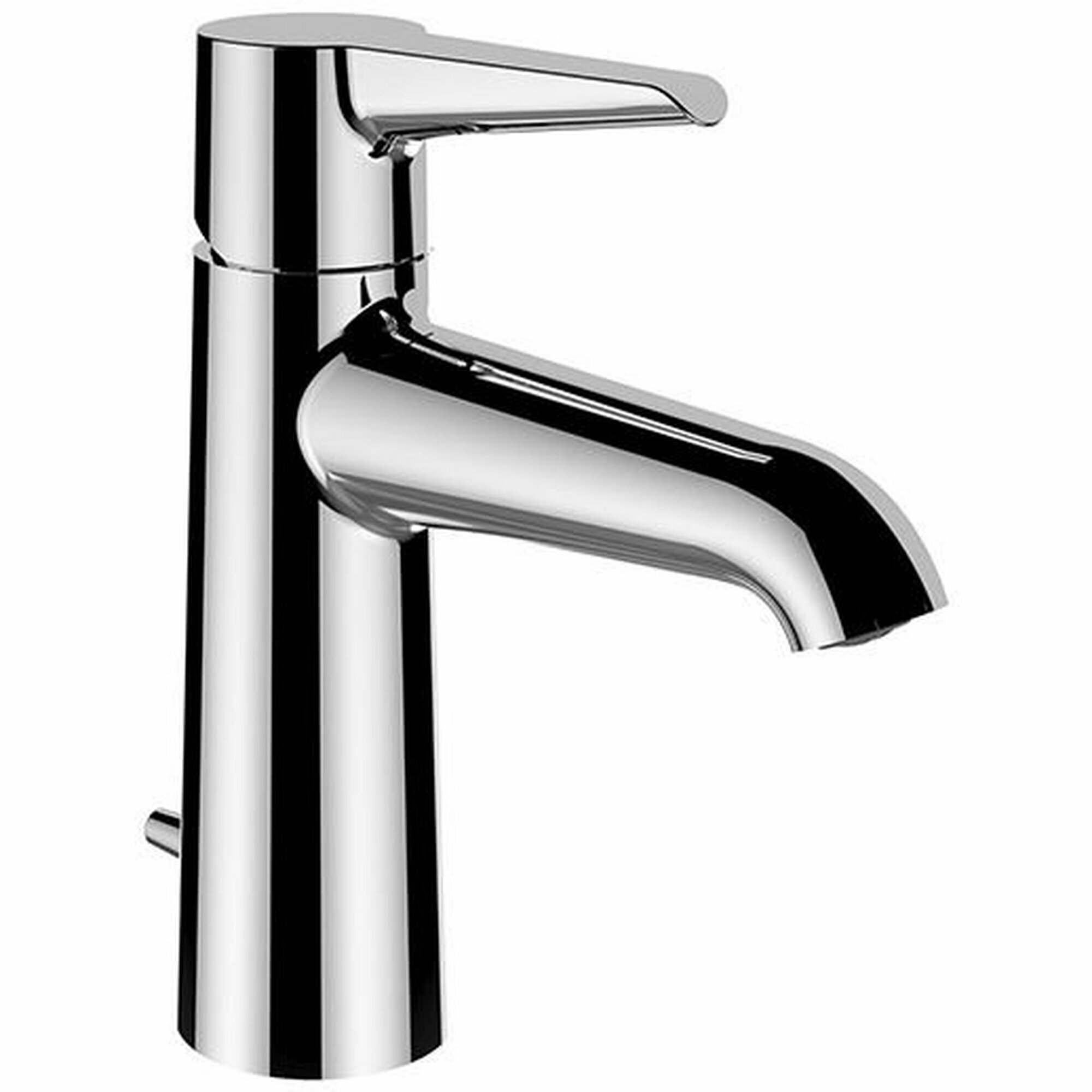 Смеситель Laufen (Лауфен) VAL для раковины, на 1 отверстие, излив: 11 см, Есо+, с донным клапаном, цвет: хром HF901701100000