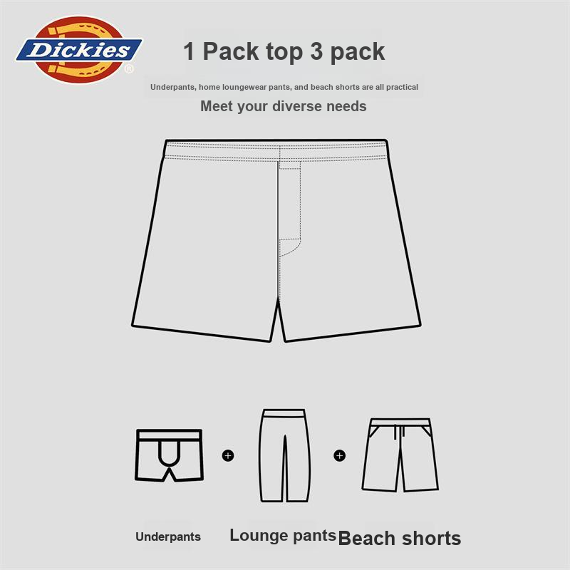 Трусы Dickies, размер L, темно-синий — фото 1
