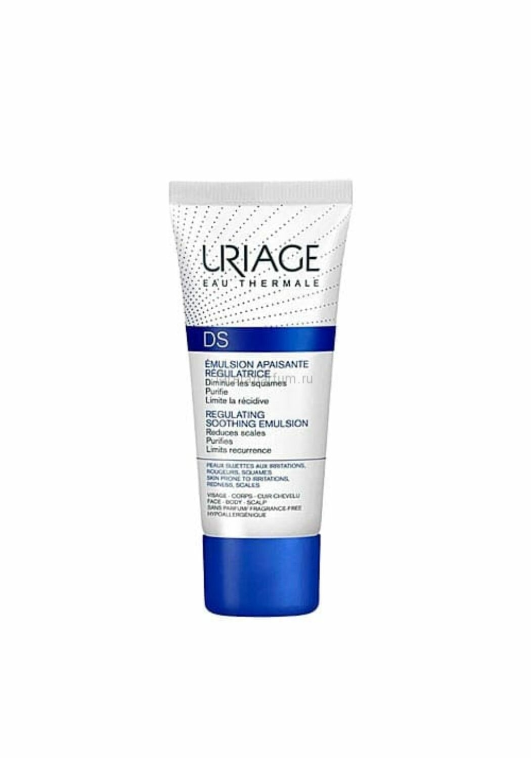 Uriage Регулирующая успокаивающая эмульсия D.S. Regulating Emulsion, 40 мл