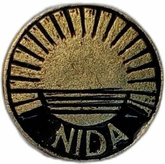 Значок "Nida" — фото 1